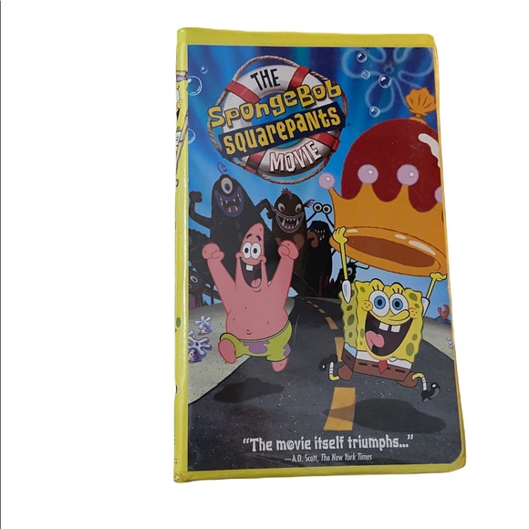 The Spongebob Squarepants Movie Vhs